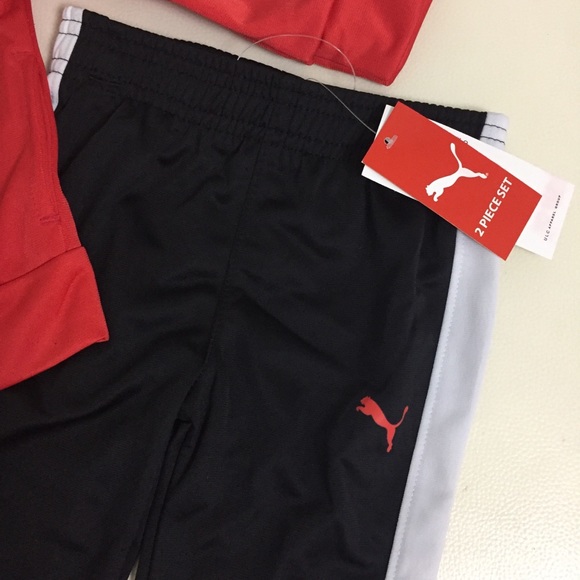 Puma | Matching Sets | Puma Baby Boy Cute Red Pants Active Set | Poshmark